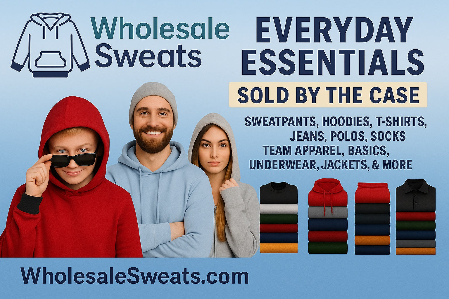 WholesaleSweats.com – Everyday Essentials by the Case - Free Shipping ...