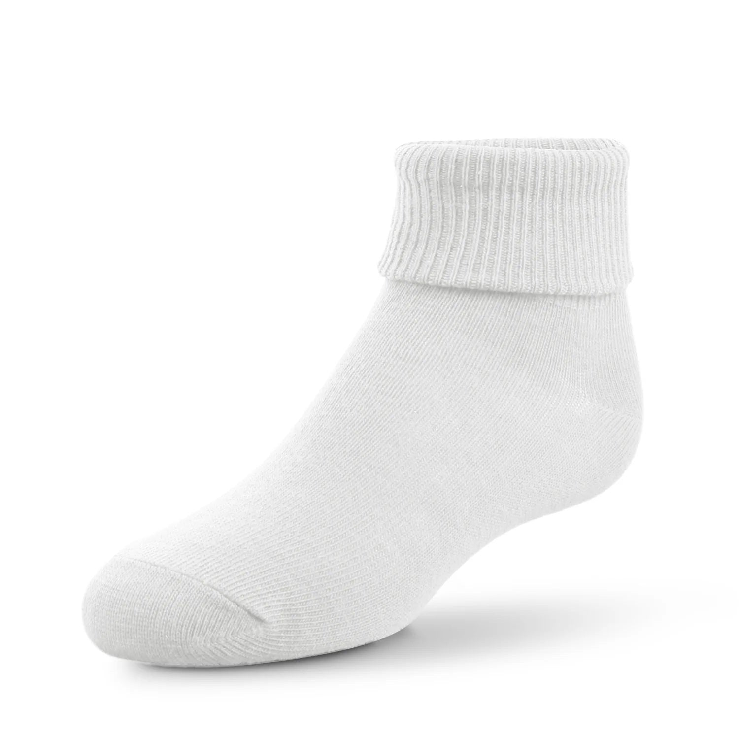 Wholesale Girls' Triple Roll Socks - White (Case of 72 Pairs) | Free ...
